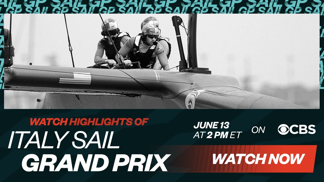Exclusive highlights from Italy Sail Grand Prix to air on CBS, June 13 ...