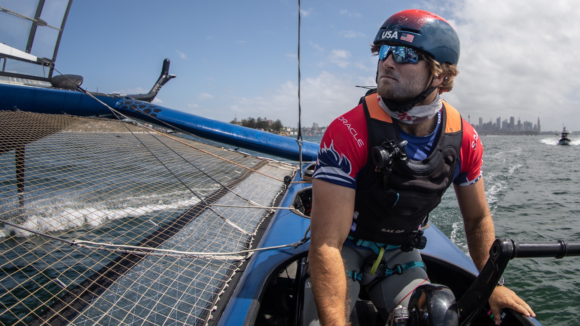 On board with US flight controller Hans Henken | SailGP