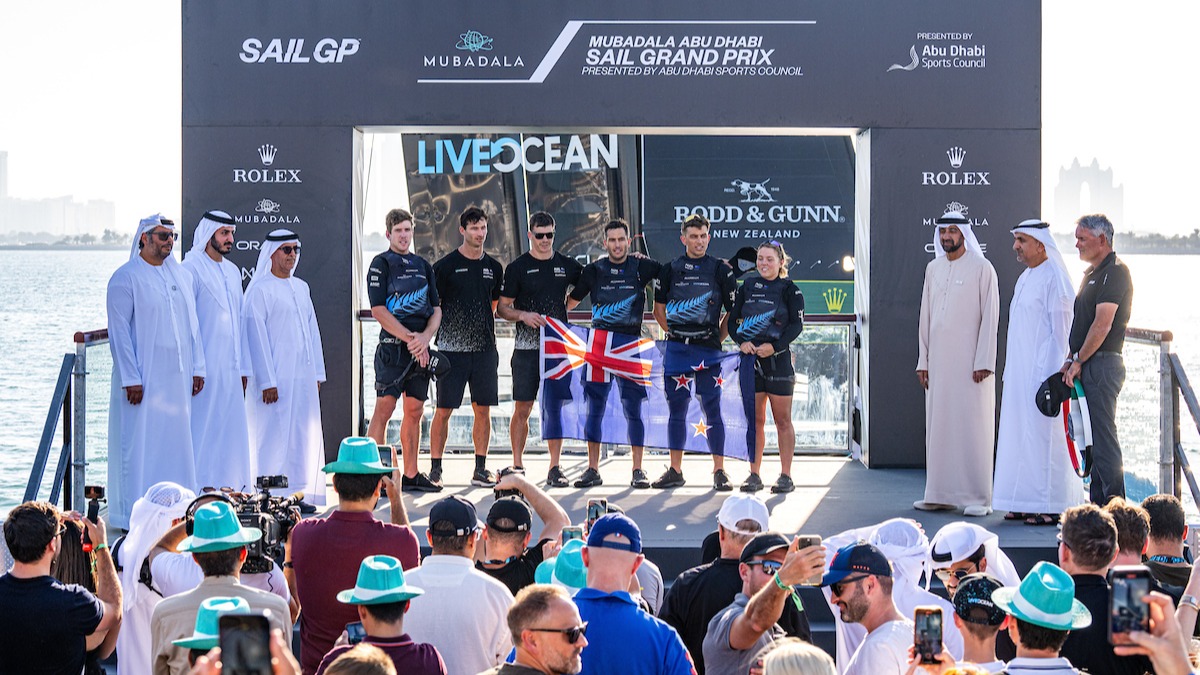 New Zealand SailGP Team crowned champions of the UAE with back-to-back ...