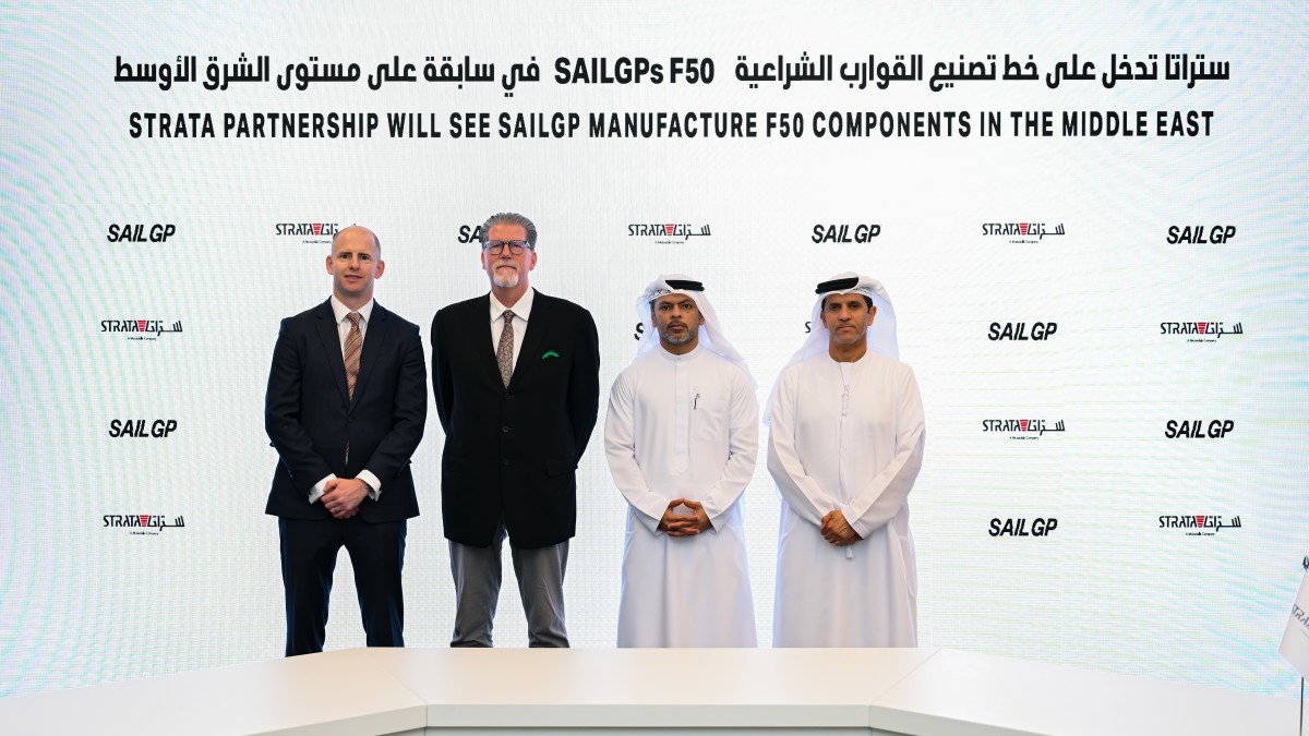 Strata Manufacturing partnership with SailGP will see F50 catamaran ...