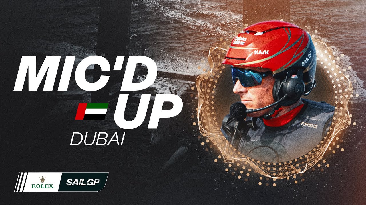 The best mic'd up moments from SailGP in Dubai