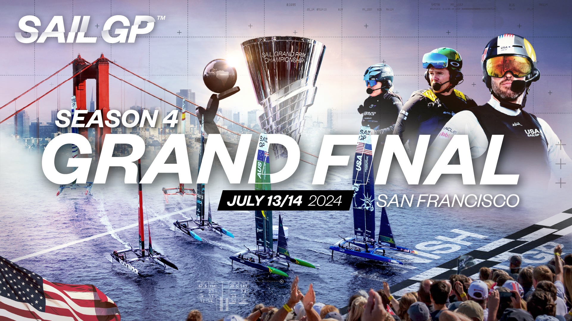 Tickets to SailGP's Season 4 San Francisco Grand Final showdown now on sale
