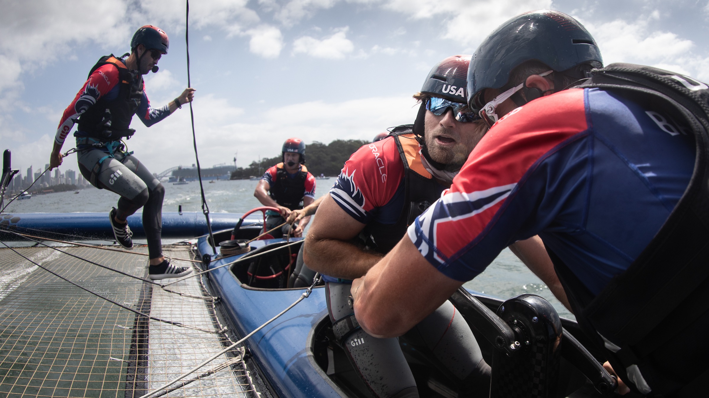 On board with US flight controller Hans Henken | SailGP