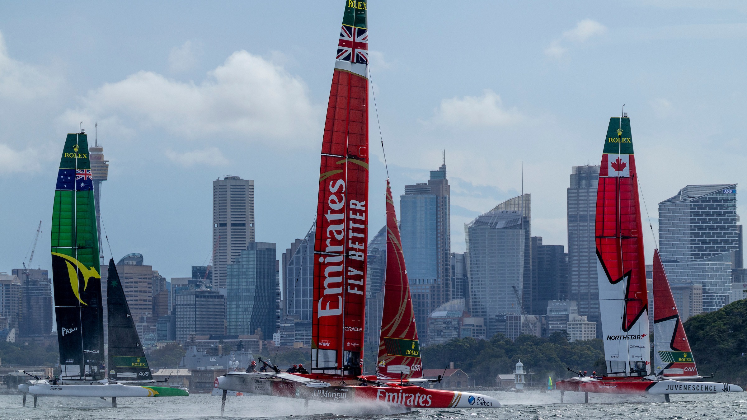 Emirates GBR’s Dylan Fletcher seals triumphant SailGP return by ...
