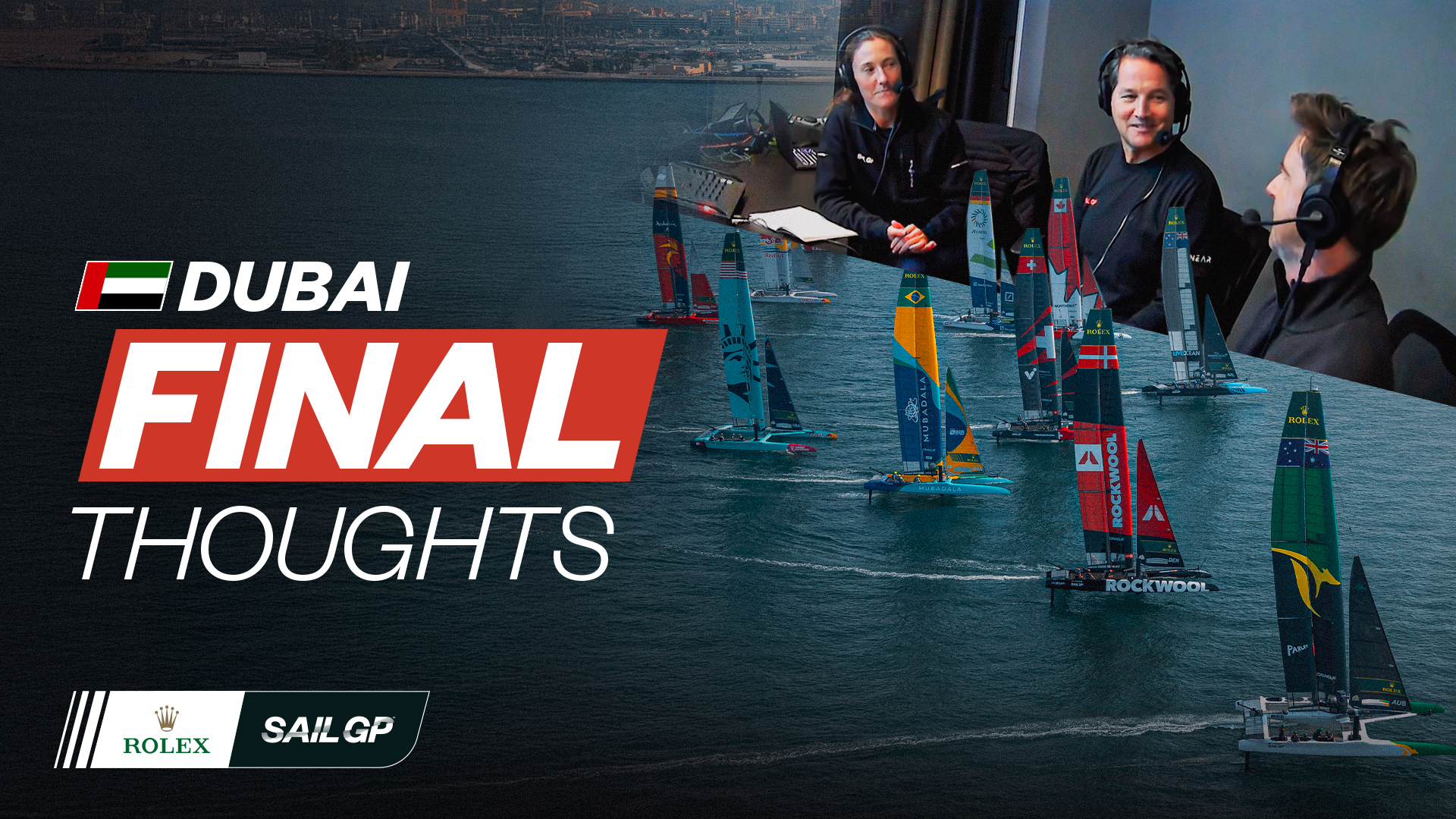 WATCH: Final Thoughts | Takeaways from SailGP in Dubai