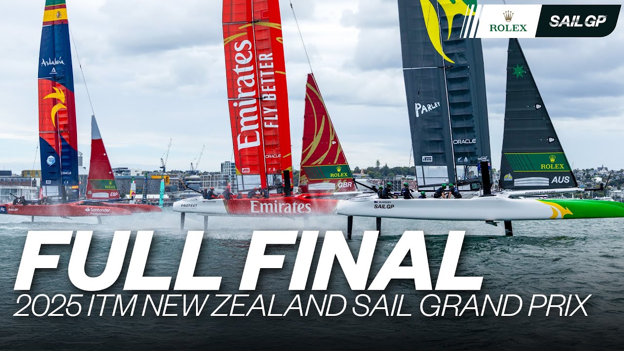WATCH: The full final of the 2025 ITM New Zealand Sail Grand Prix