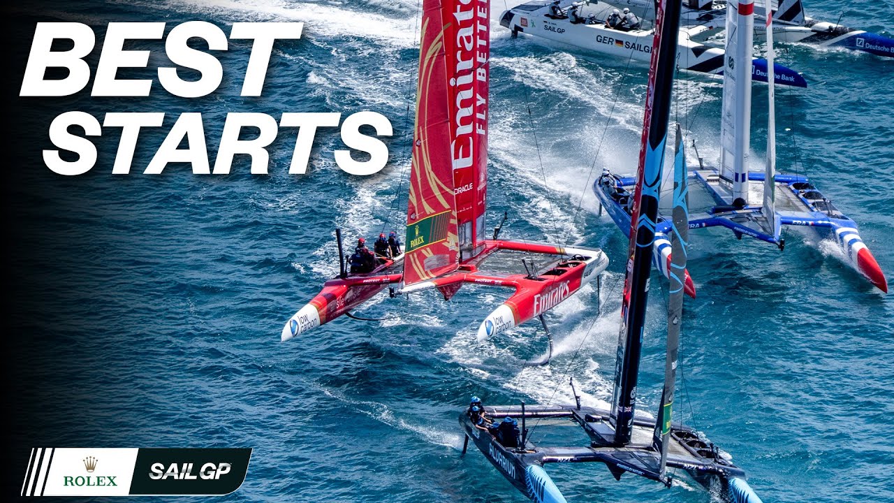 WATCH: The best race starts from SailGP’s fourth season