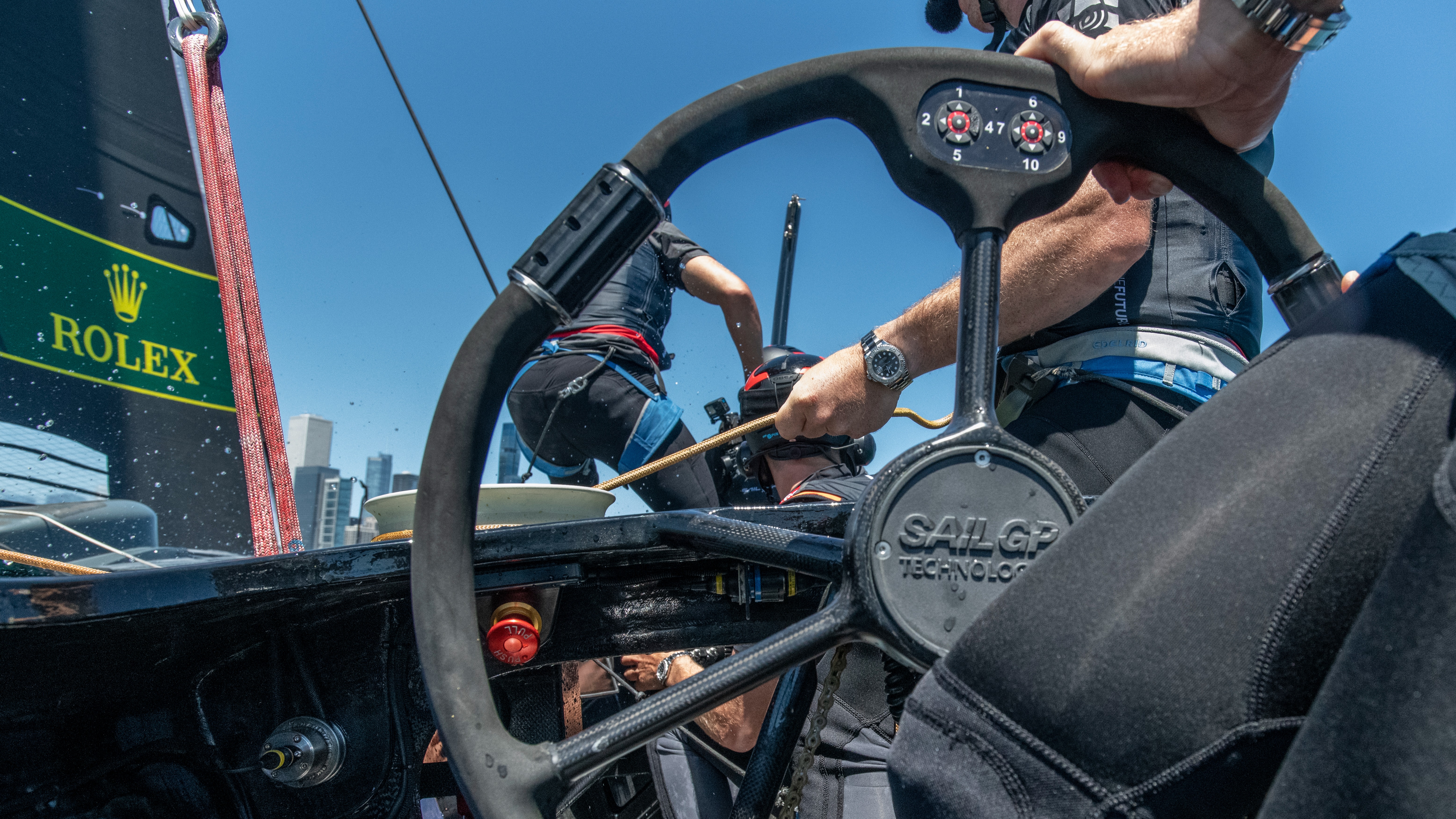 Revealed: How SailGP drivers are creating bespoke button arrangements ...