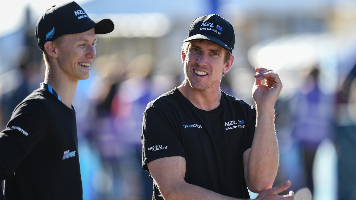 Kiwi Sean Herbert joins New Zealand SailGP Team ahead of WASZP Grand Final