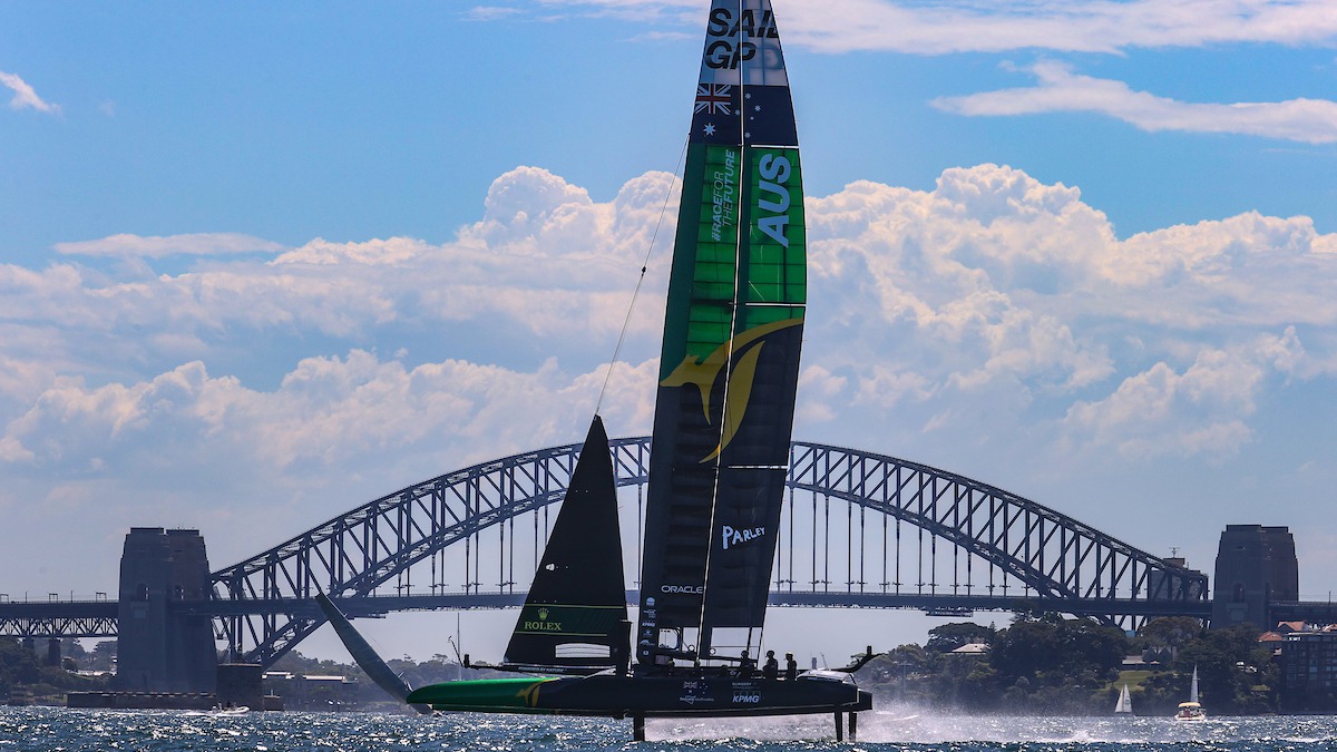 The countdown is on! F50s hit the water ahead of Sydney Harbour showdown