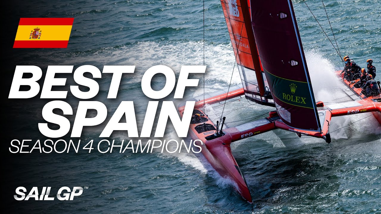 The Season 4 Champions: The best of Spain SailGP Team