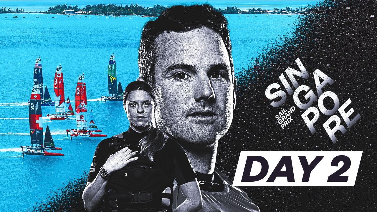 FULL RACE REPLAY: Singapore Sail Grand Prix - Race Day 2