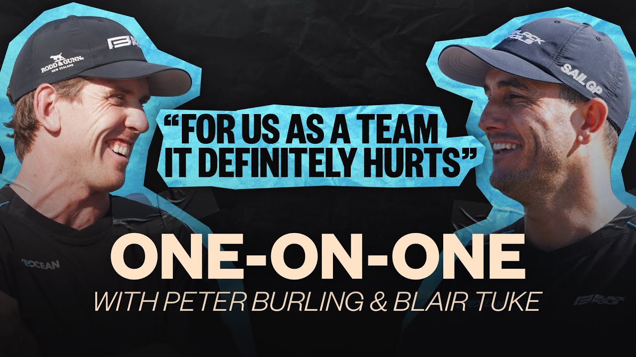 WATCH: One-on-One with Peter Burling and Blair Tuke