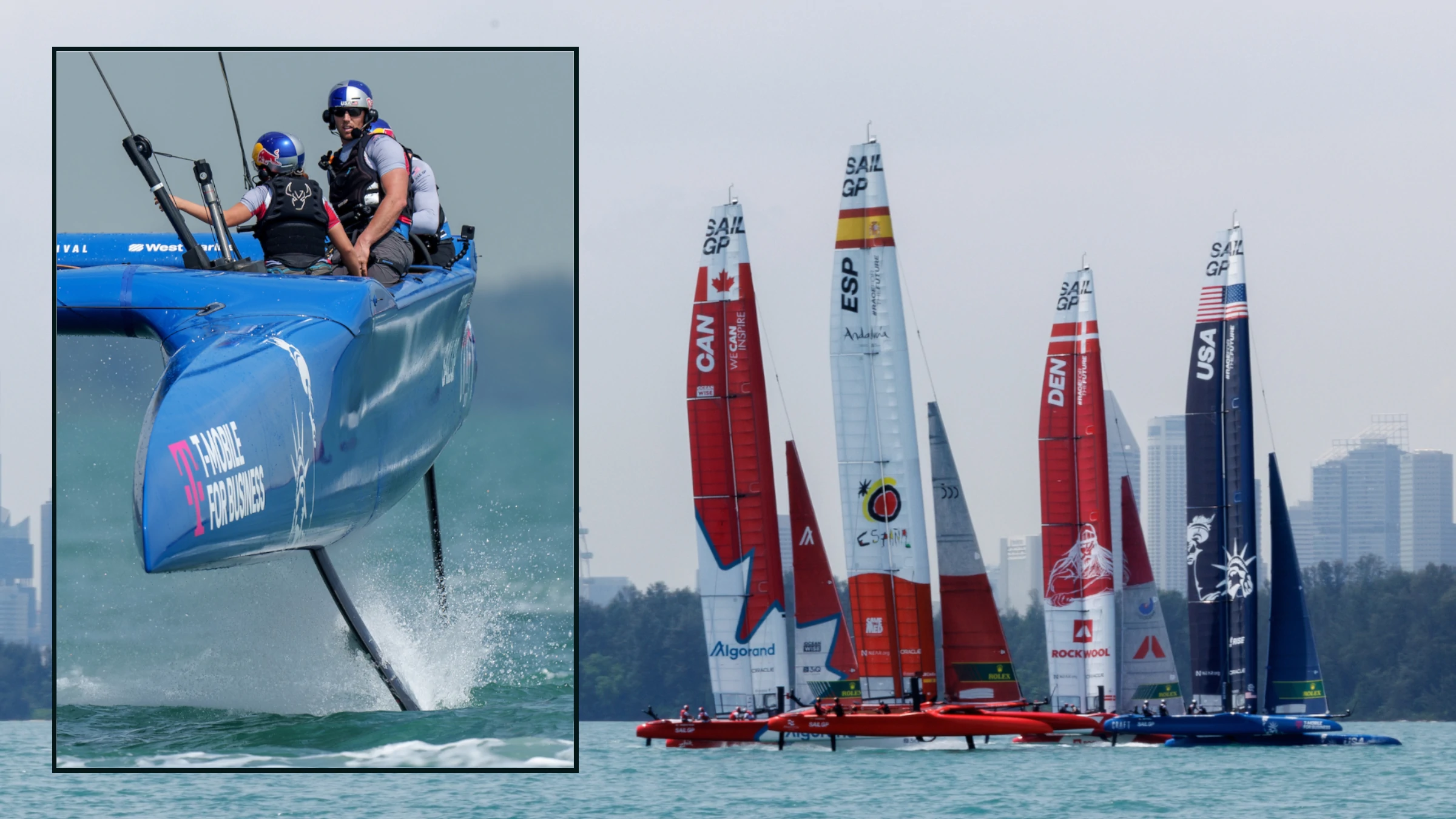 Excitement builds for first ever Singapore Sail Grand Prix as full F50 ...