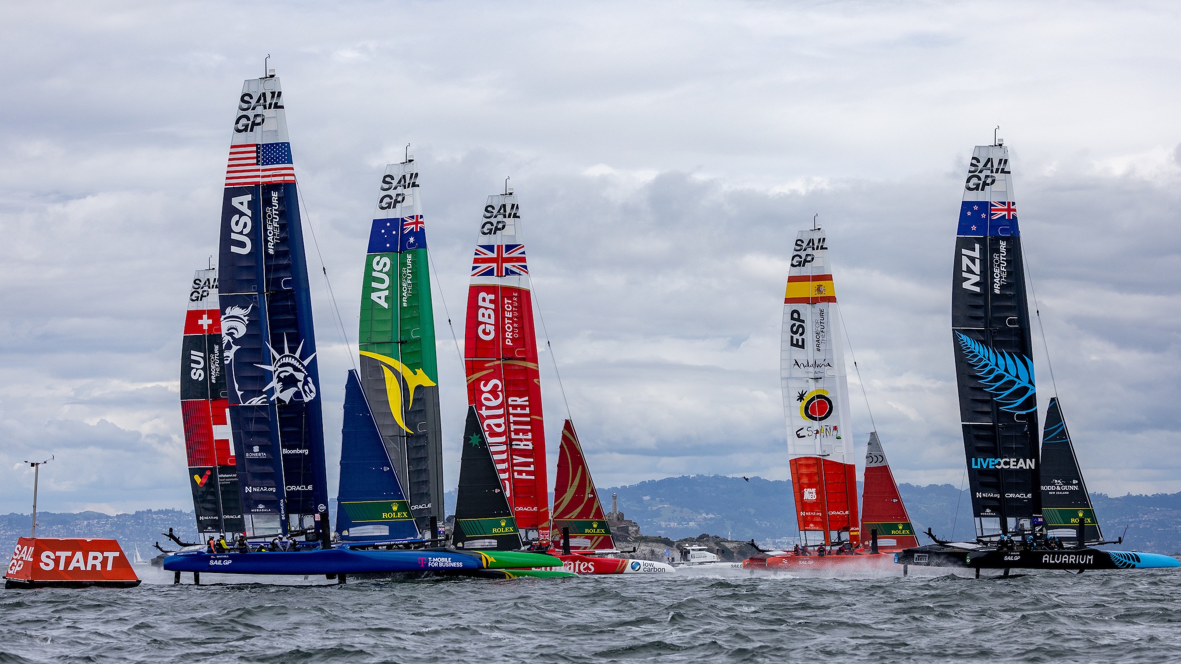 Emirates Great Britain SailGP Team dominates practice racing ahead of ...