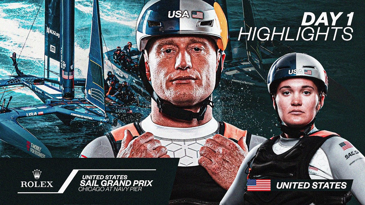 Day 1 Highlights | Rolex United States SailGP