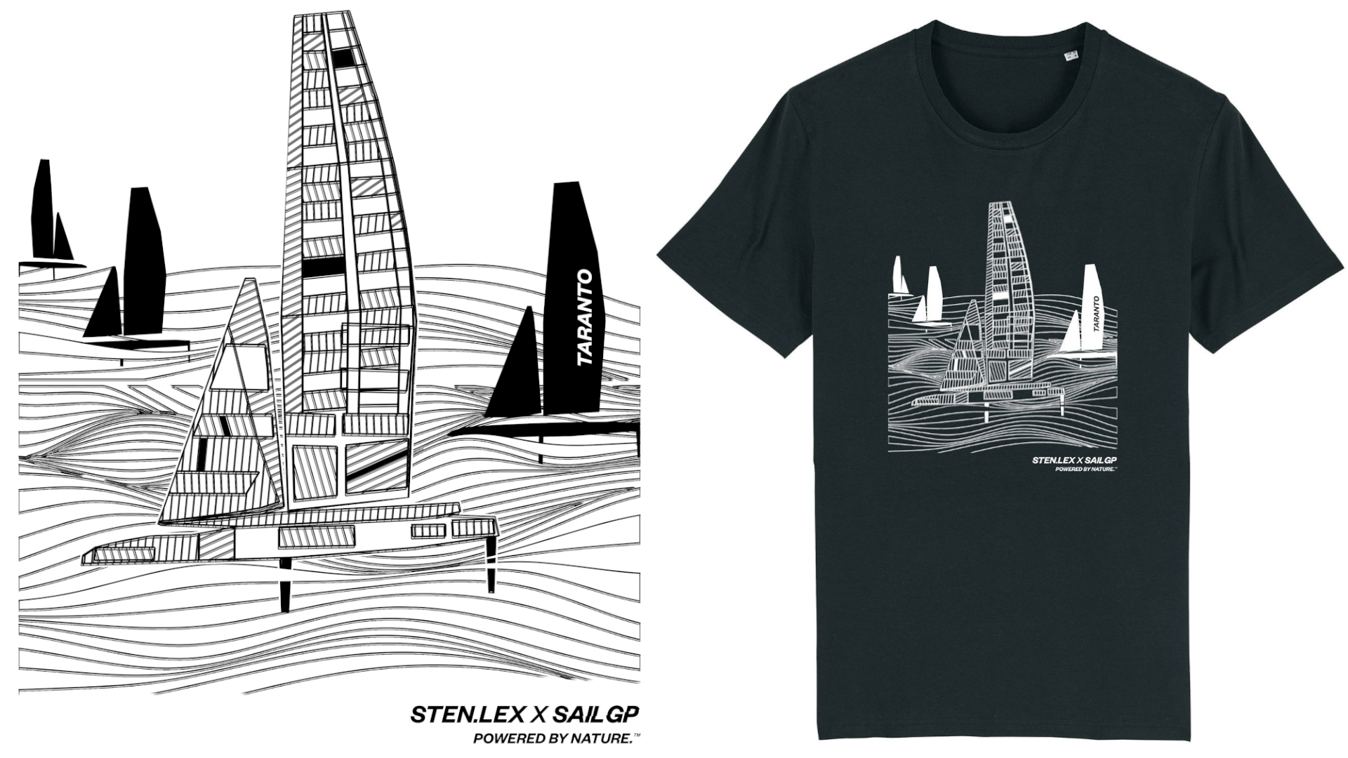 Sten.Lex x SailGP Collaboration // Italian duo design F50 inspired ...