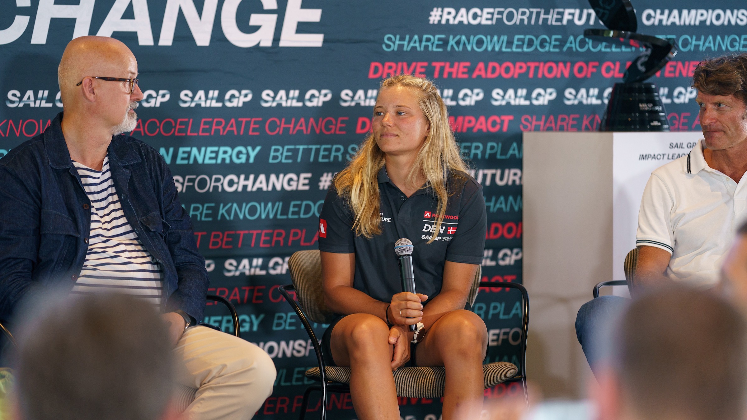 Anne-Marie Rindom joins leading environmentalists at SailGP’s Champions ...