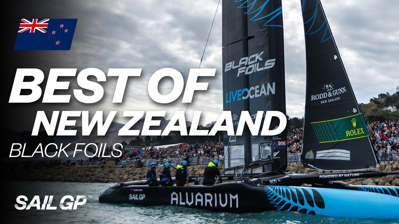 WATCH: Best of the New Zealand SailGP Team