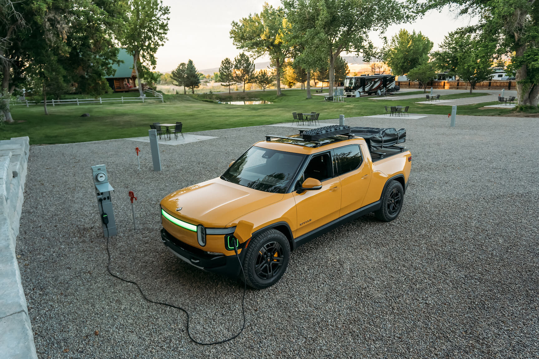 Electric Vehicle Charging Stations Rivian Network Map