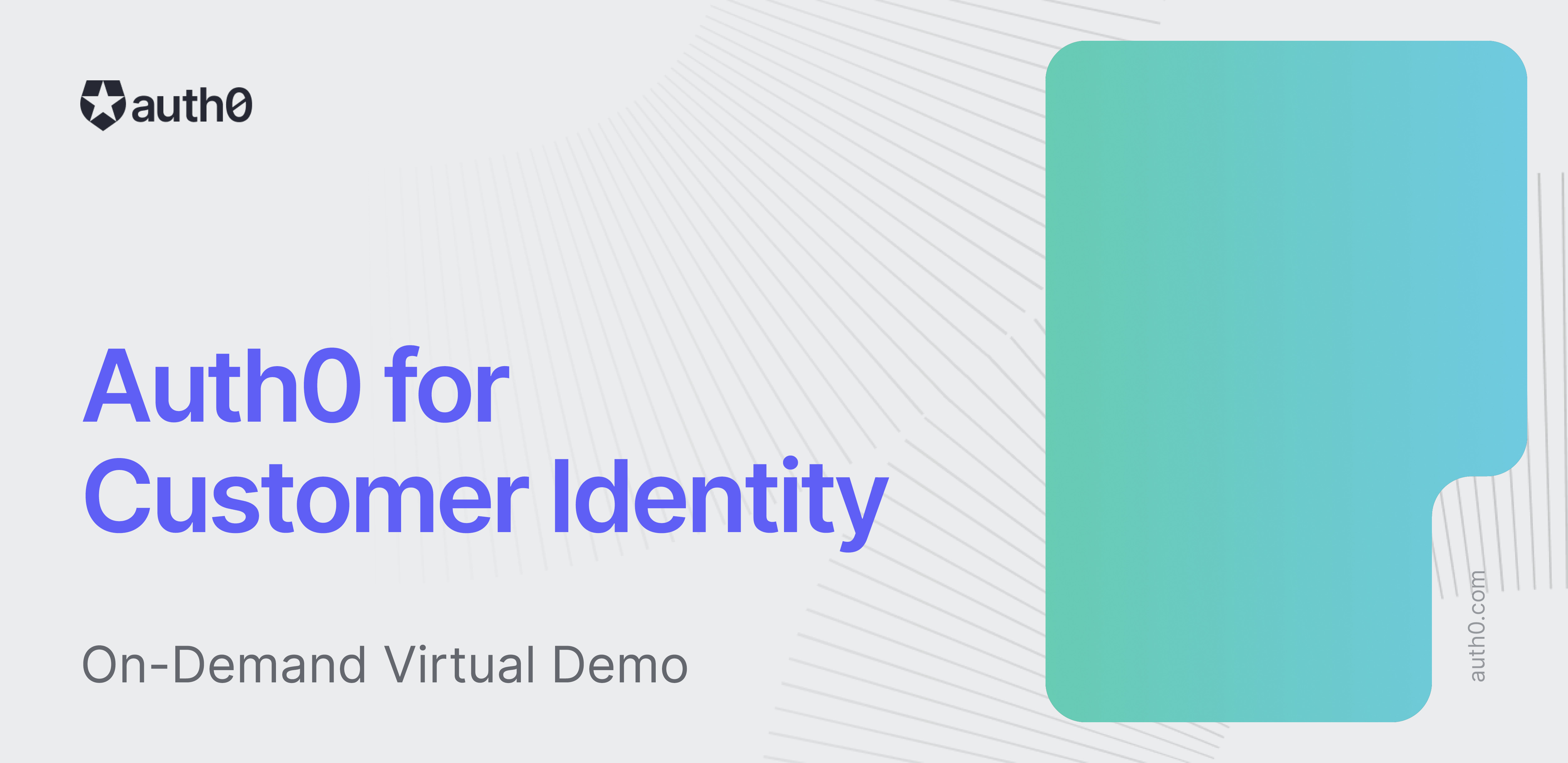 Auth0 | Live Demo: Auth0 for Customer Identity