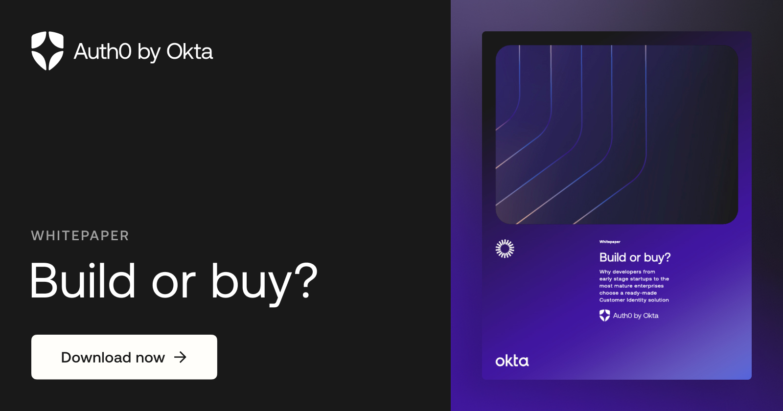 Auth0 Build Or Buy