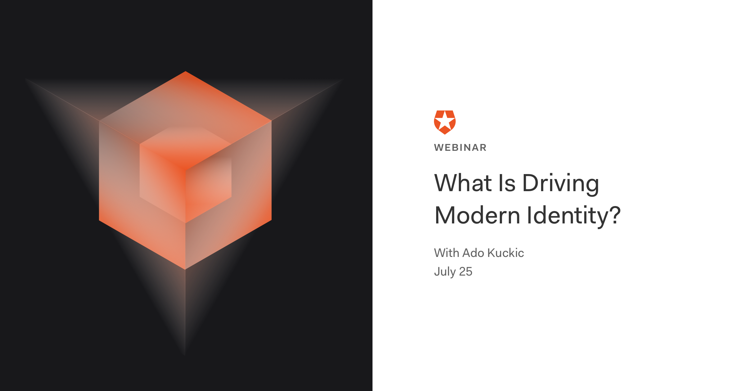 Auth0 | What is Driving Modern Identity? - Opt 1