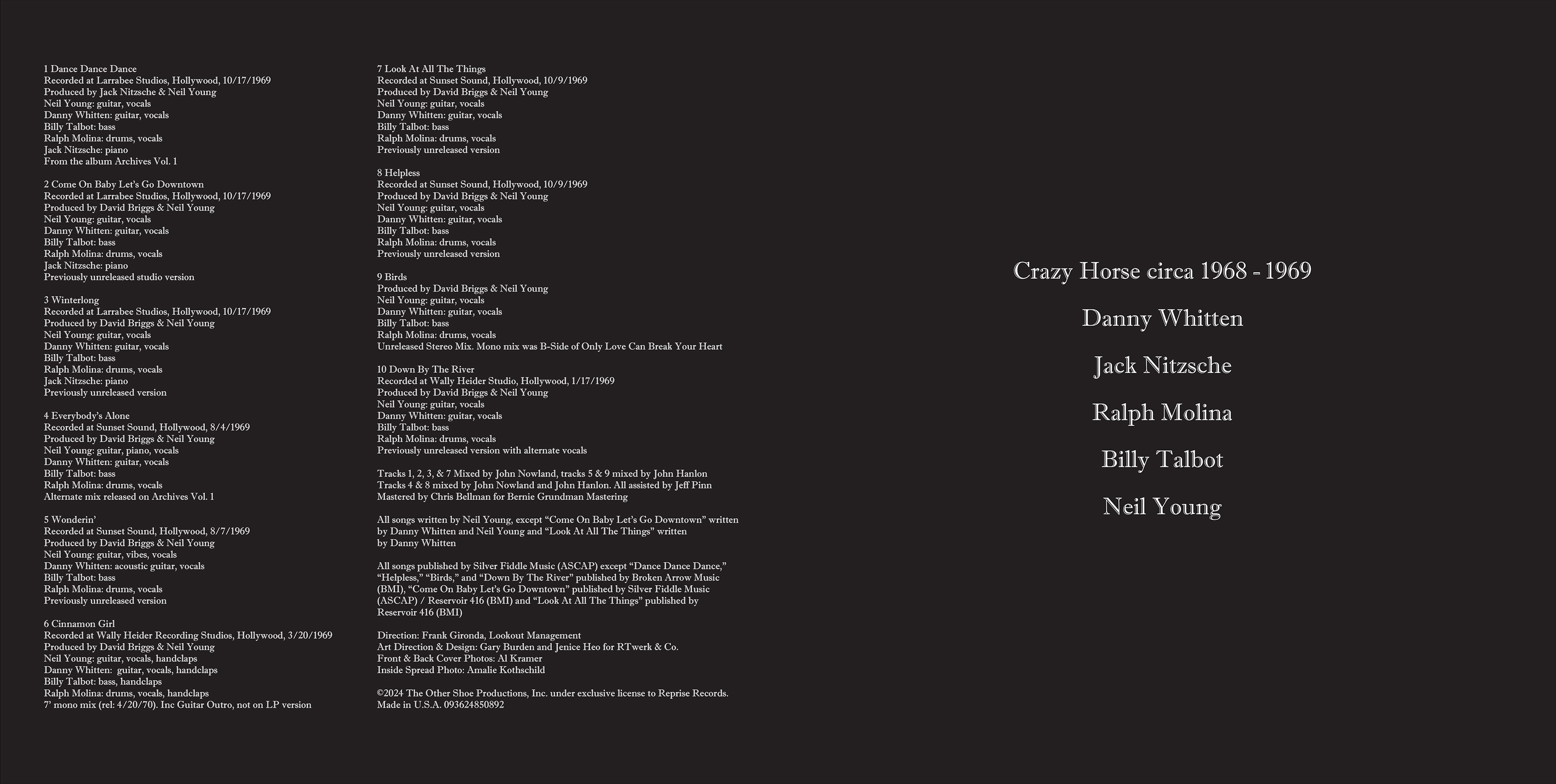 Neil Young & Crazy Horse - Early Daze (6/28/2024) | Page 8 | Steve ...