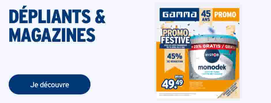 Promo et bonnes affaires chez | GAMMA.be