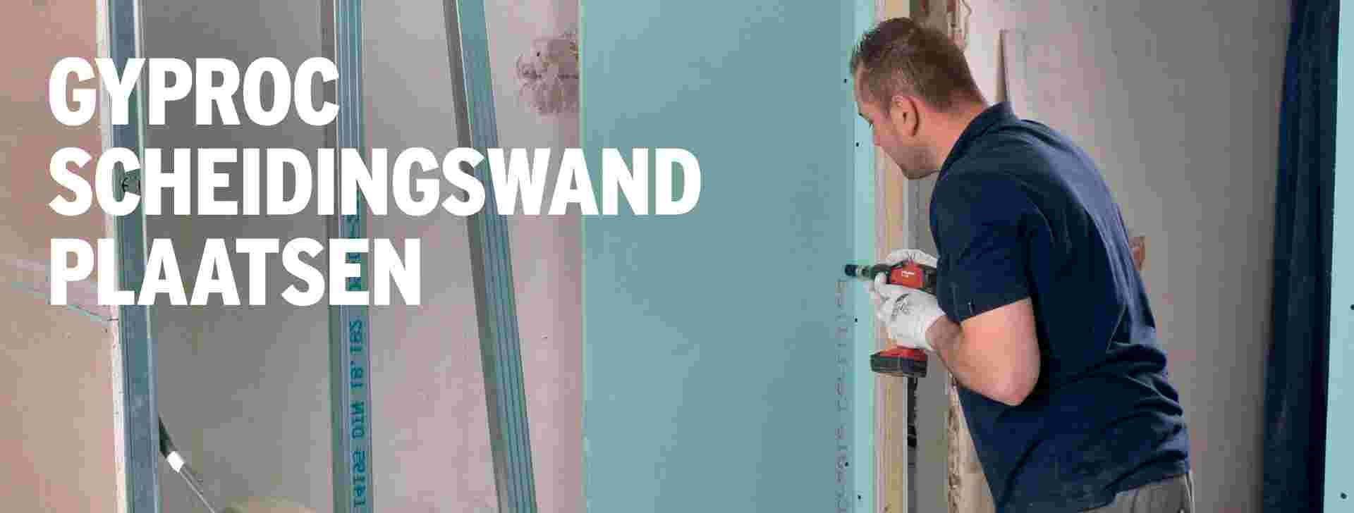 Gyproc scheidingswand plaatsen? Volg deze stappen | GAMMA