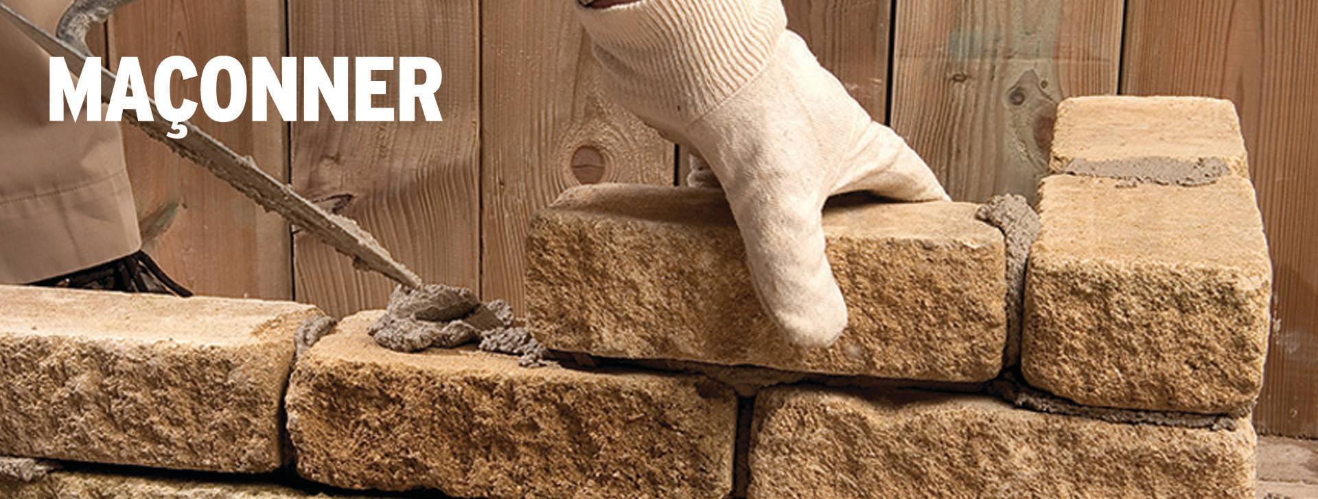 Maçonner un mur | GAMMA