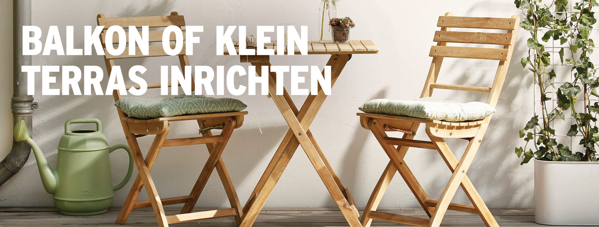 Balkon of klein terras inrichten? Volg deze tips! | GAMMA