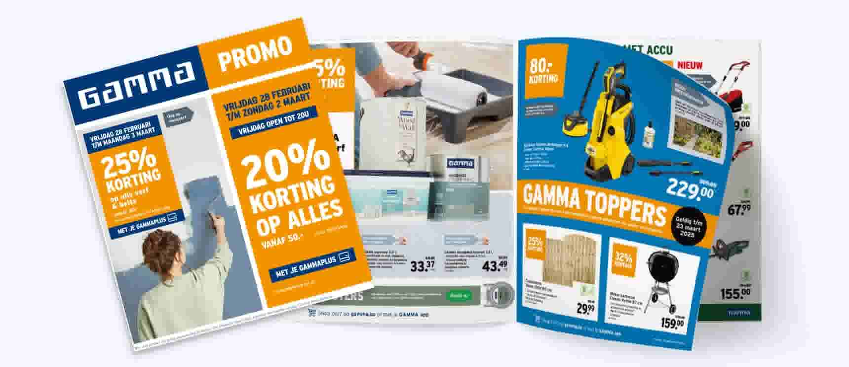 Ontdek onze folders en magazines | GAMMA