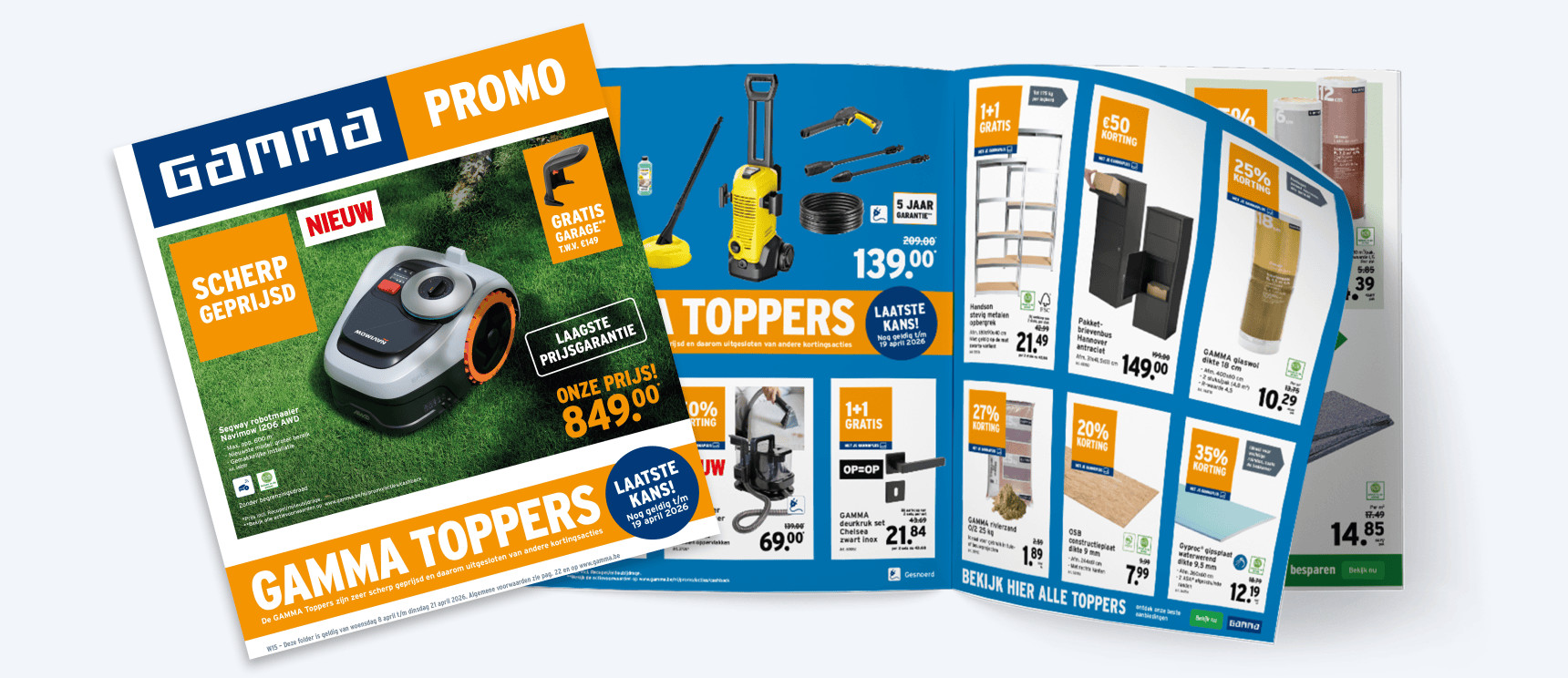 Ontdek onze folders en magazines | GAMMA