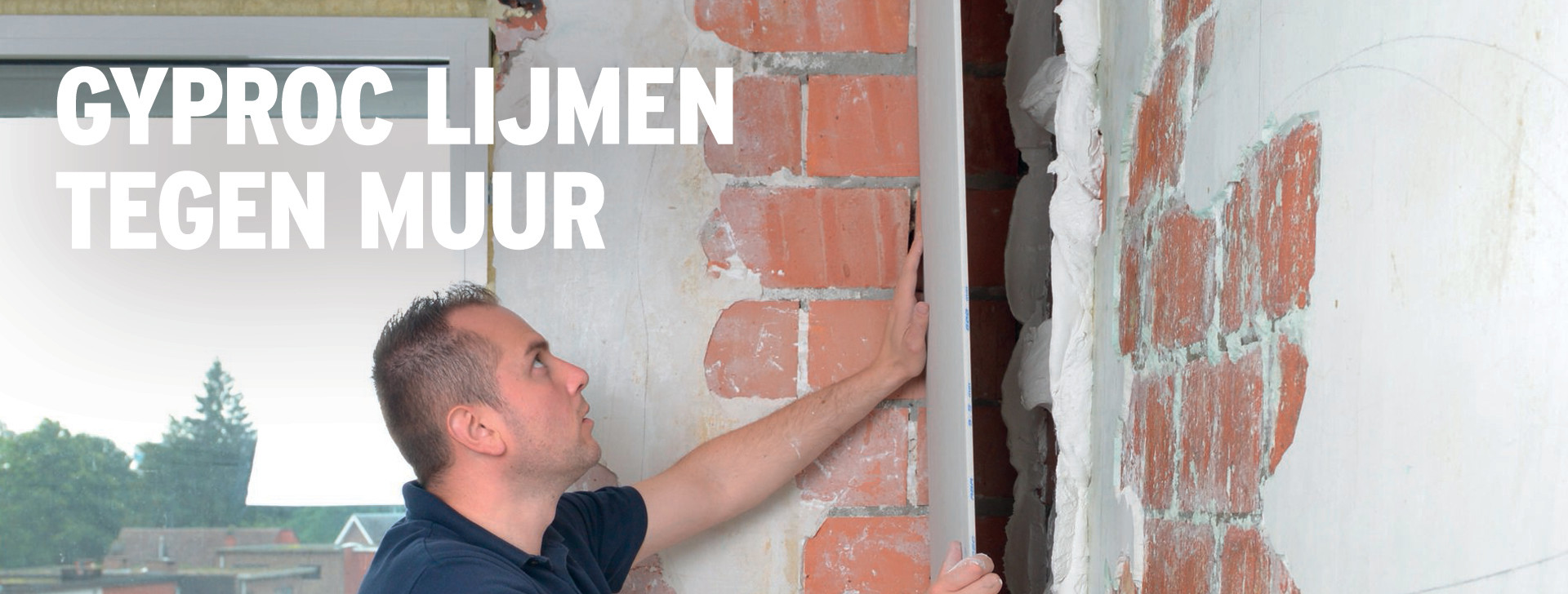 Gyproc lijmen tegen muur? Volg deze stappen | GAMMA
