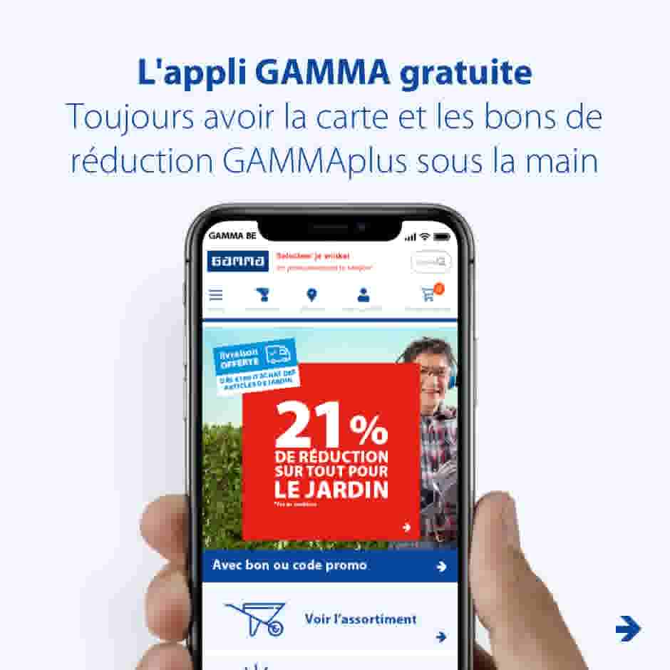 GAMMA Belgique | Votre magasin bricolage au meilleur prix