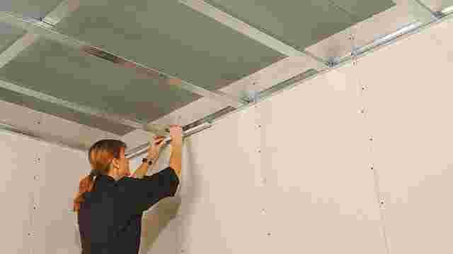 Poser des cloisons et plafonds - Lancez-vous avec | GAMMA.be