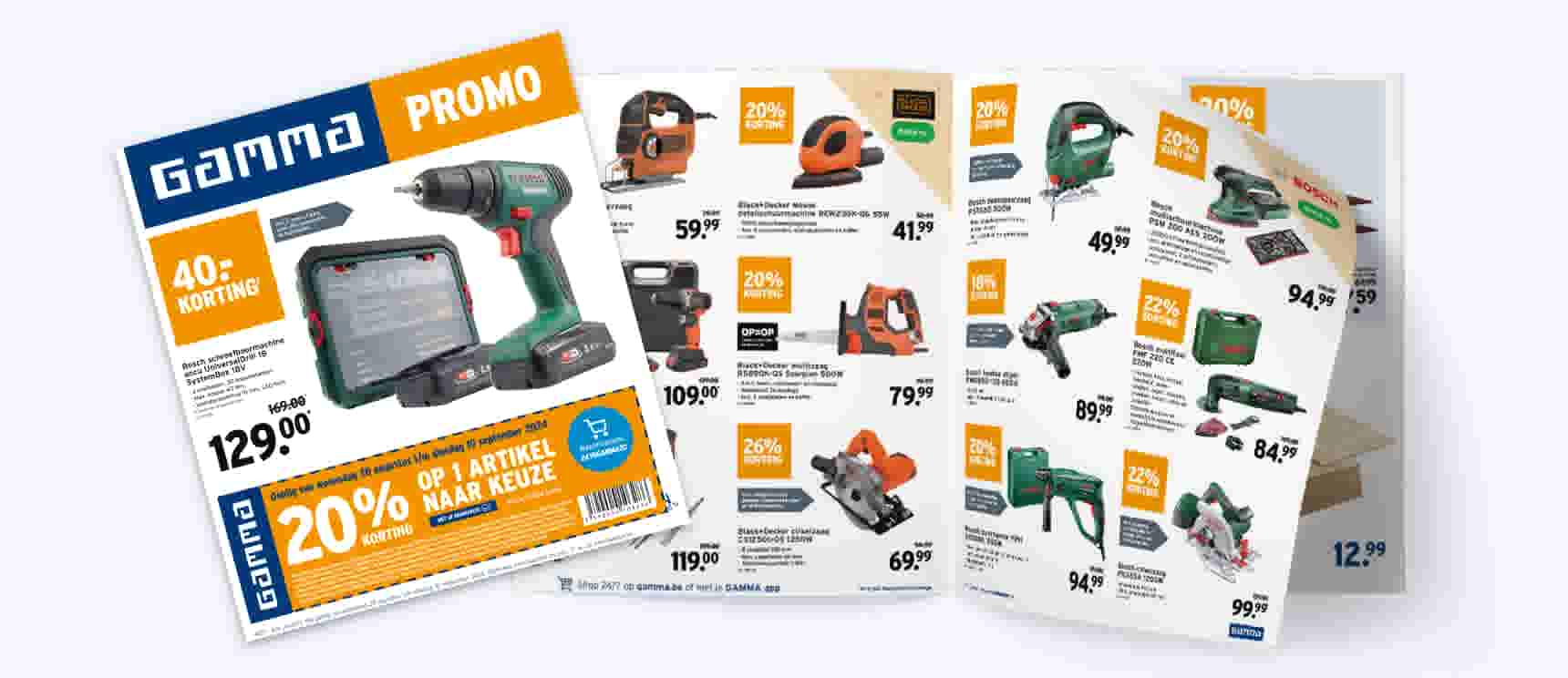 Ontdek onze folders en magazines | GAMMA