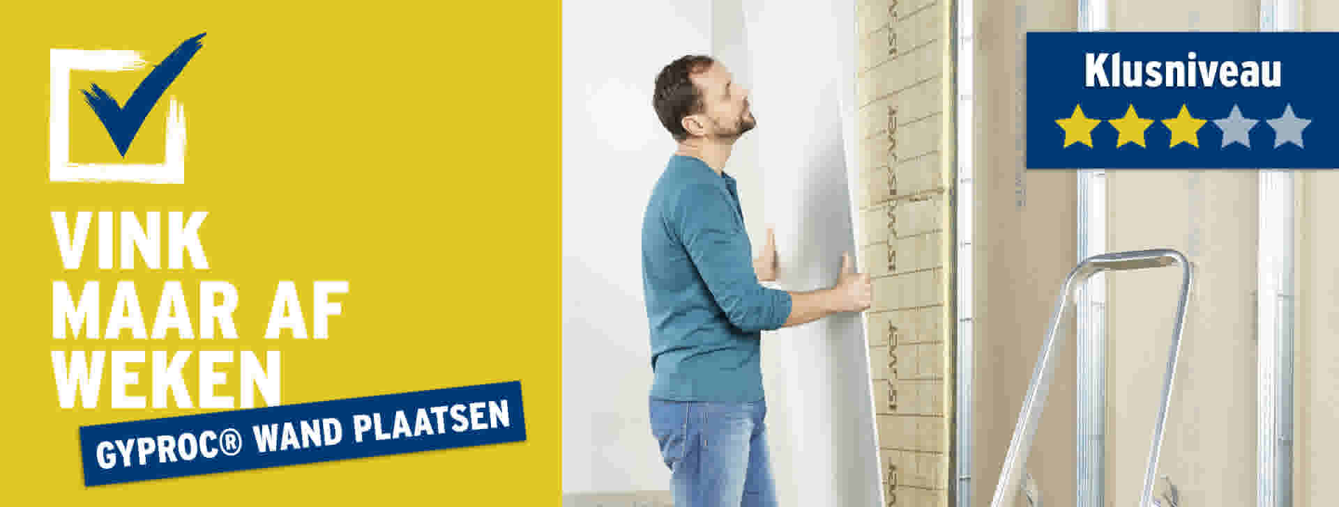 Gyproc wand plaatsen | GAMMA