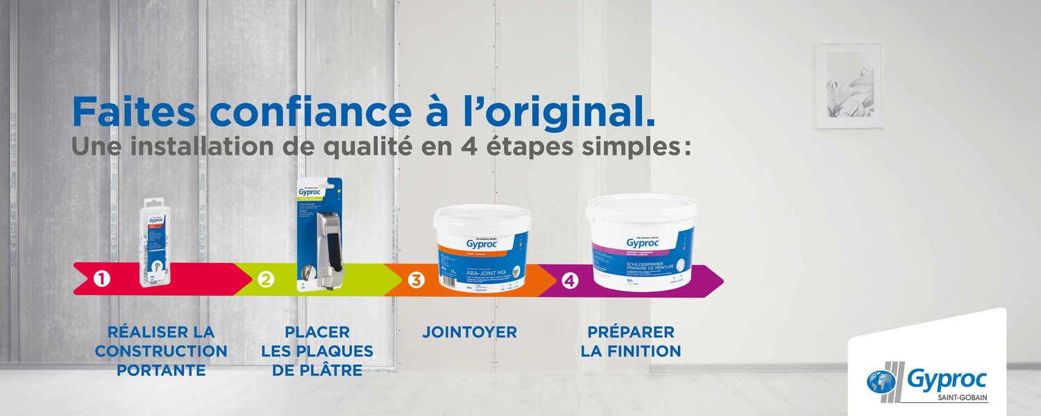 Tout savoir sur Gyproc | GAMMA