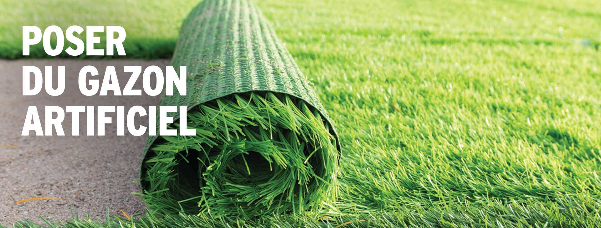 Poser du gazon artificiel | GAMMA
