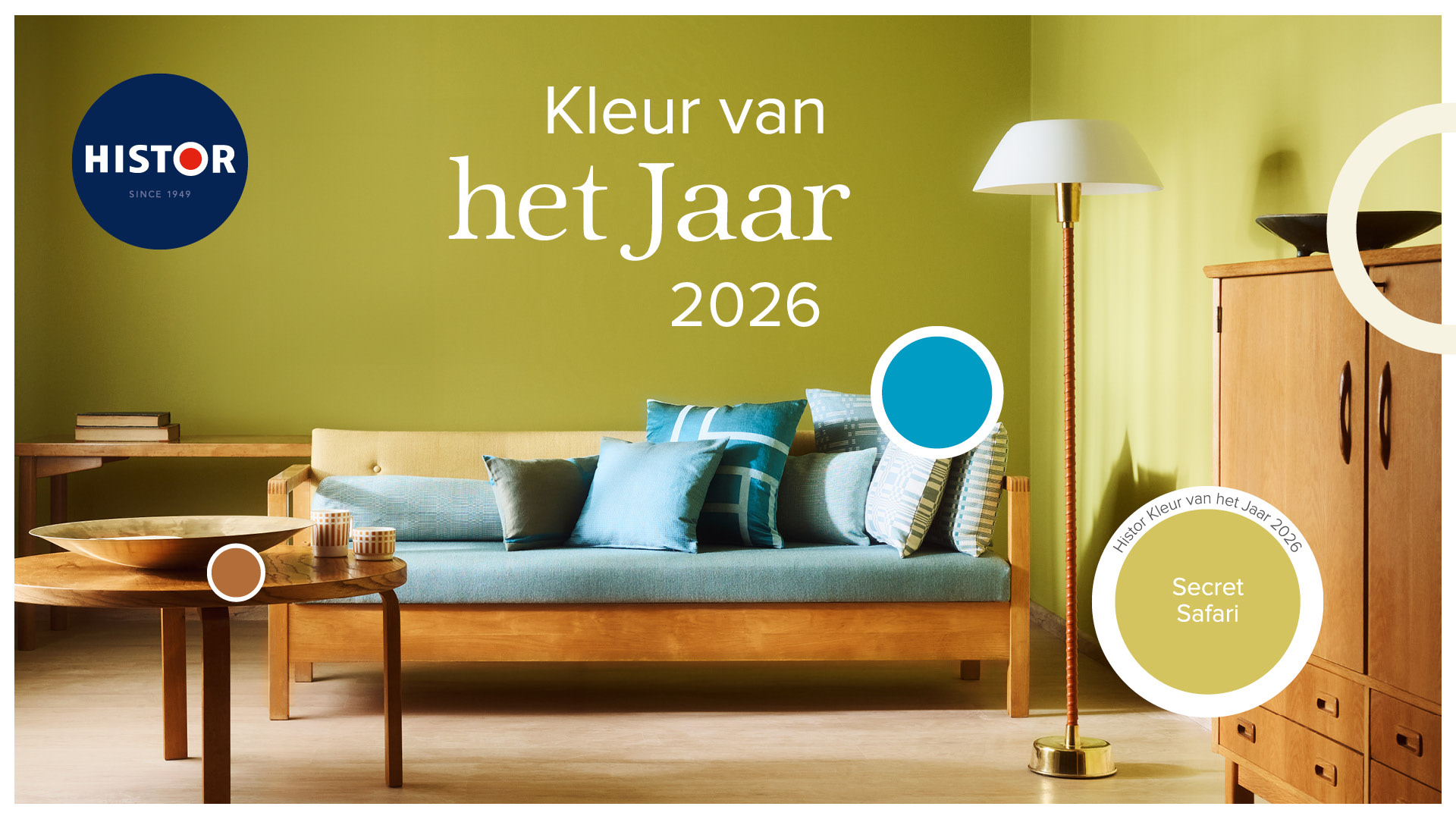Histor Kleur van het Jaar 2026: Secret Safari | GAMMA