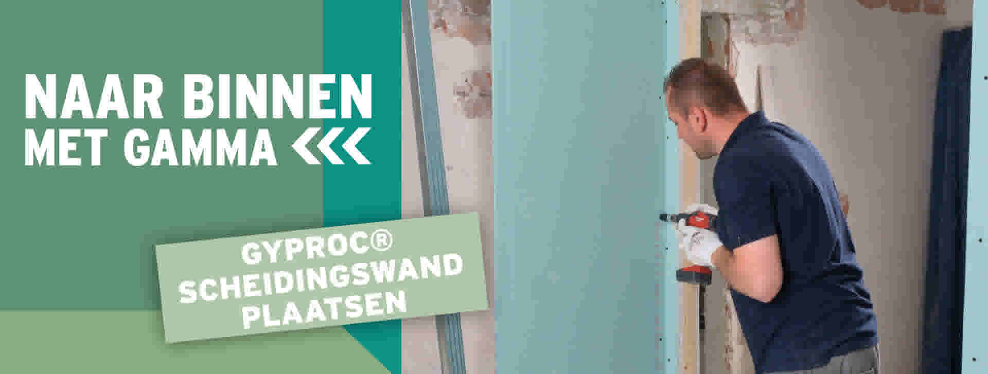 Gyproc scheidingswand plaatsen? Volg deze stappen | GAMMA