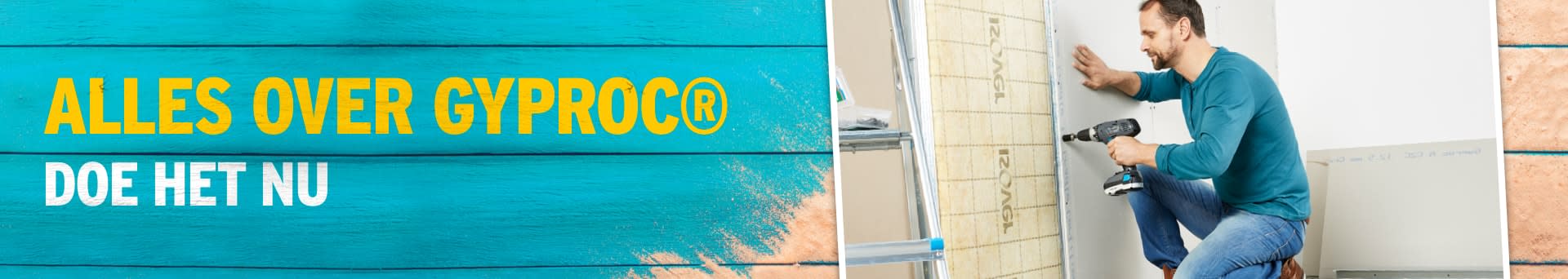 Alles over Gyproc en gipsplaten | GAMMA