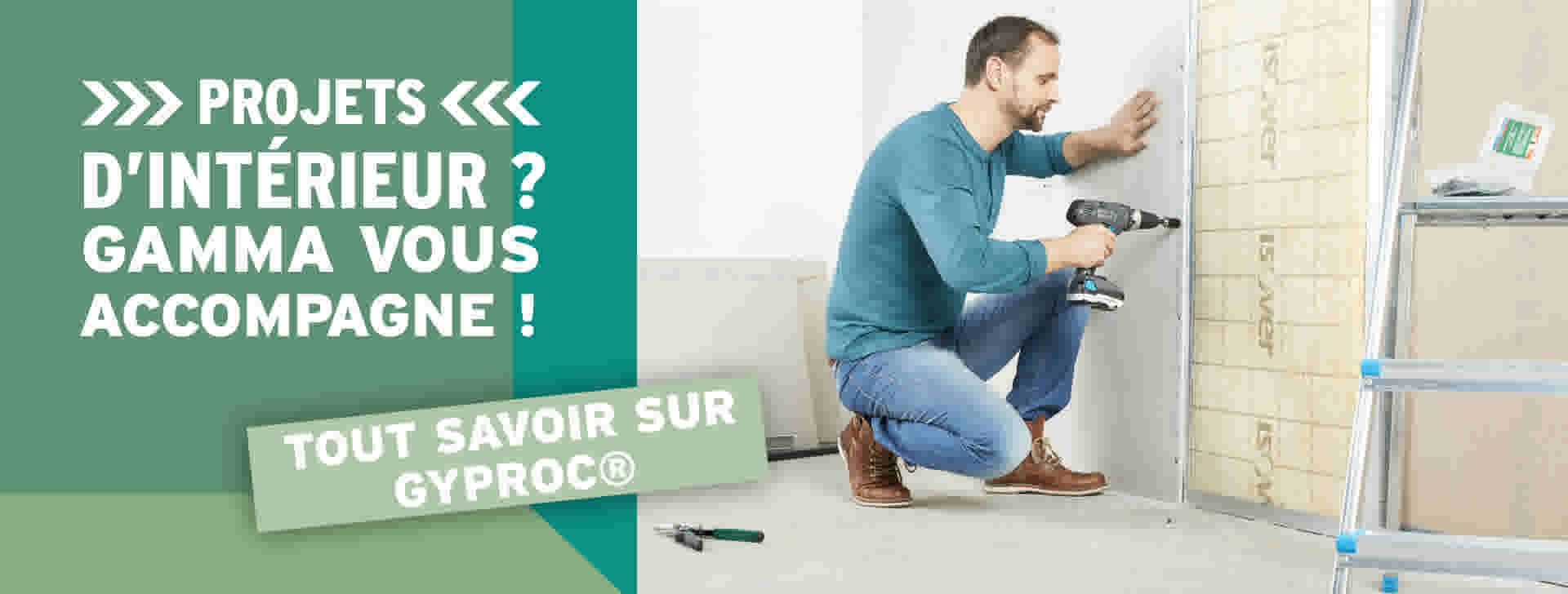 Tout savoir sur Gyproc | GAMMA