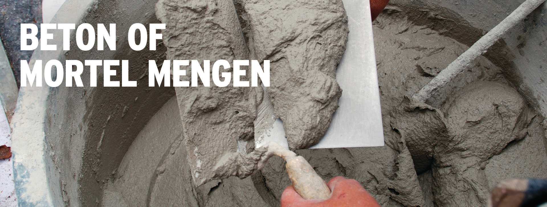 Beton of mortel mengen? Volg deze stappen | GAMMA
