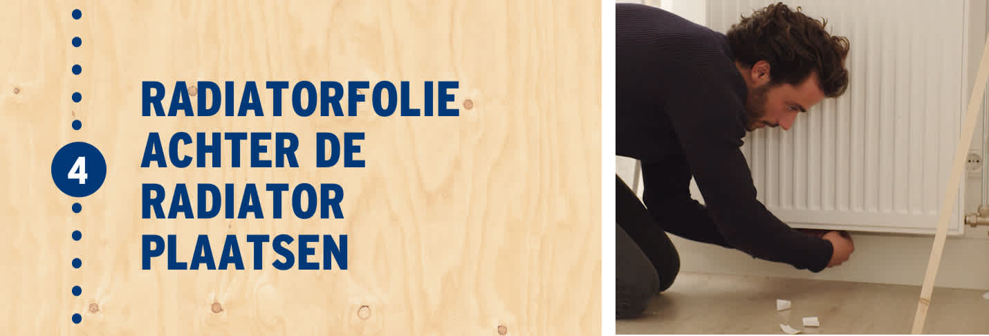 Radiatorfolie aanbrengen | GAMMA