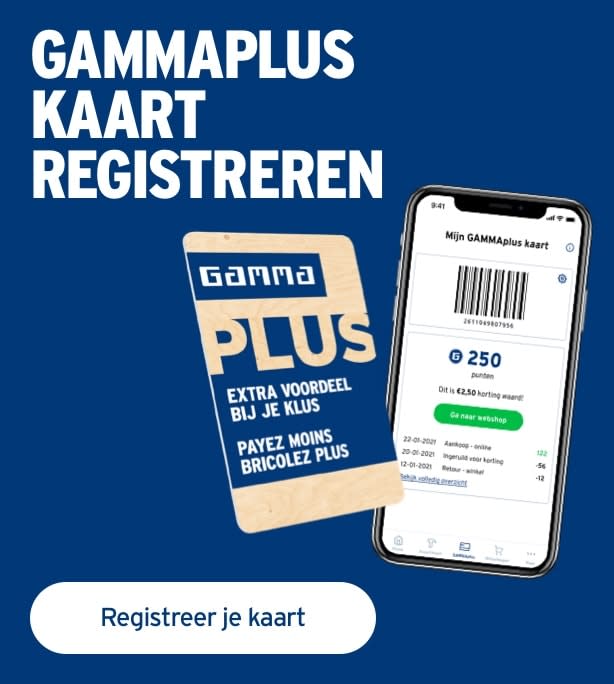 GAMMAplus: Extra voordeel bij je klus | GAMMA