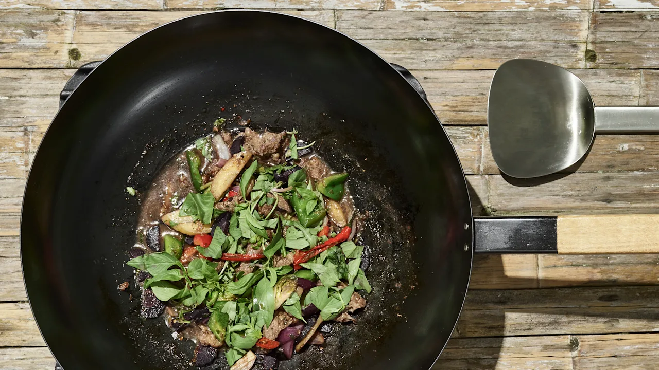 Forside Okse i østersauce