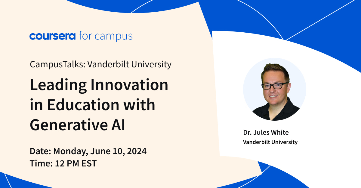 Campustalks With Vanderbilt University Coursera 